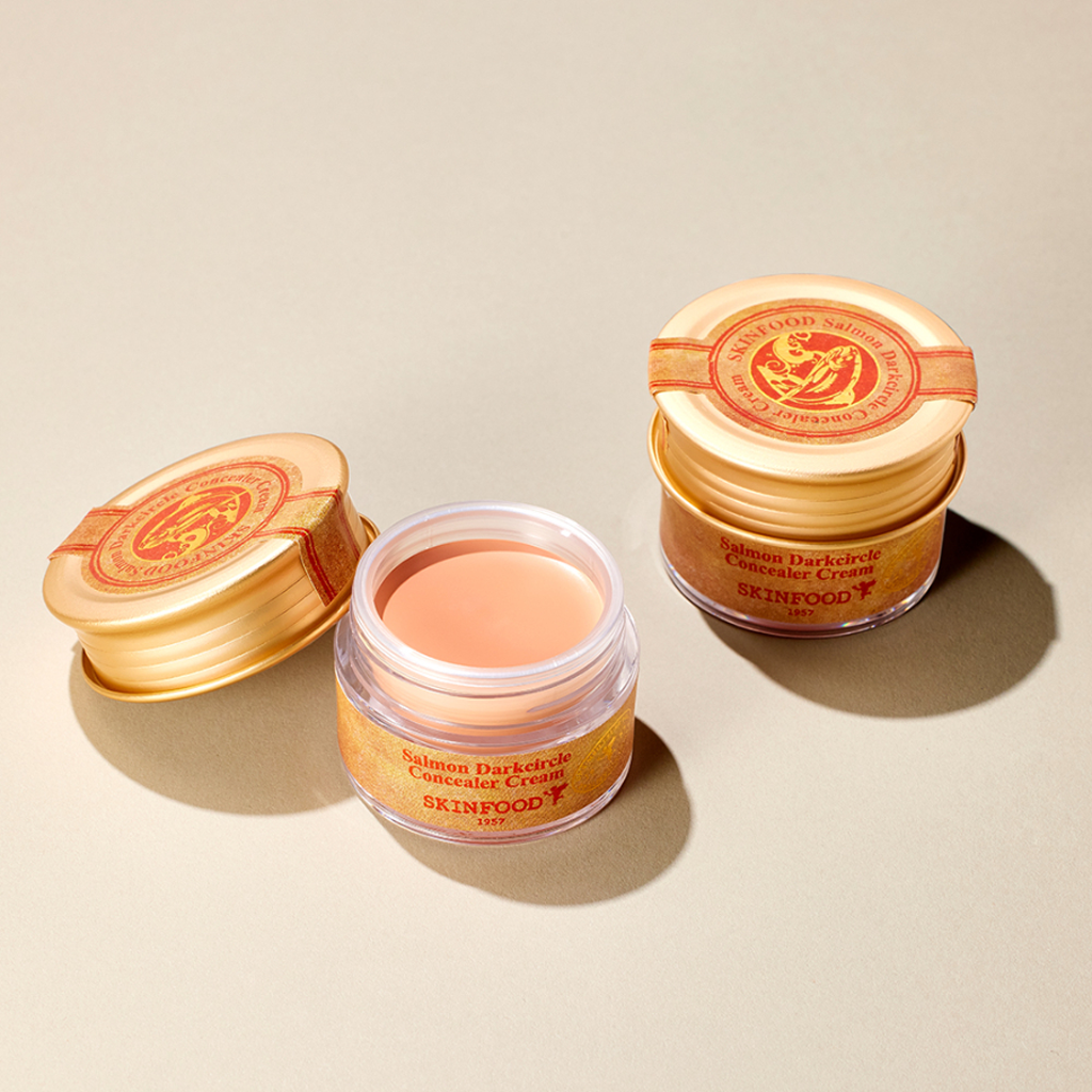 SKINFOOD Salmon Dark Circle Concealer Cream 10 ml – LAMOUR Beauty & Life