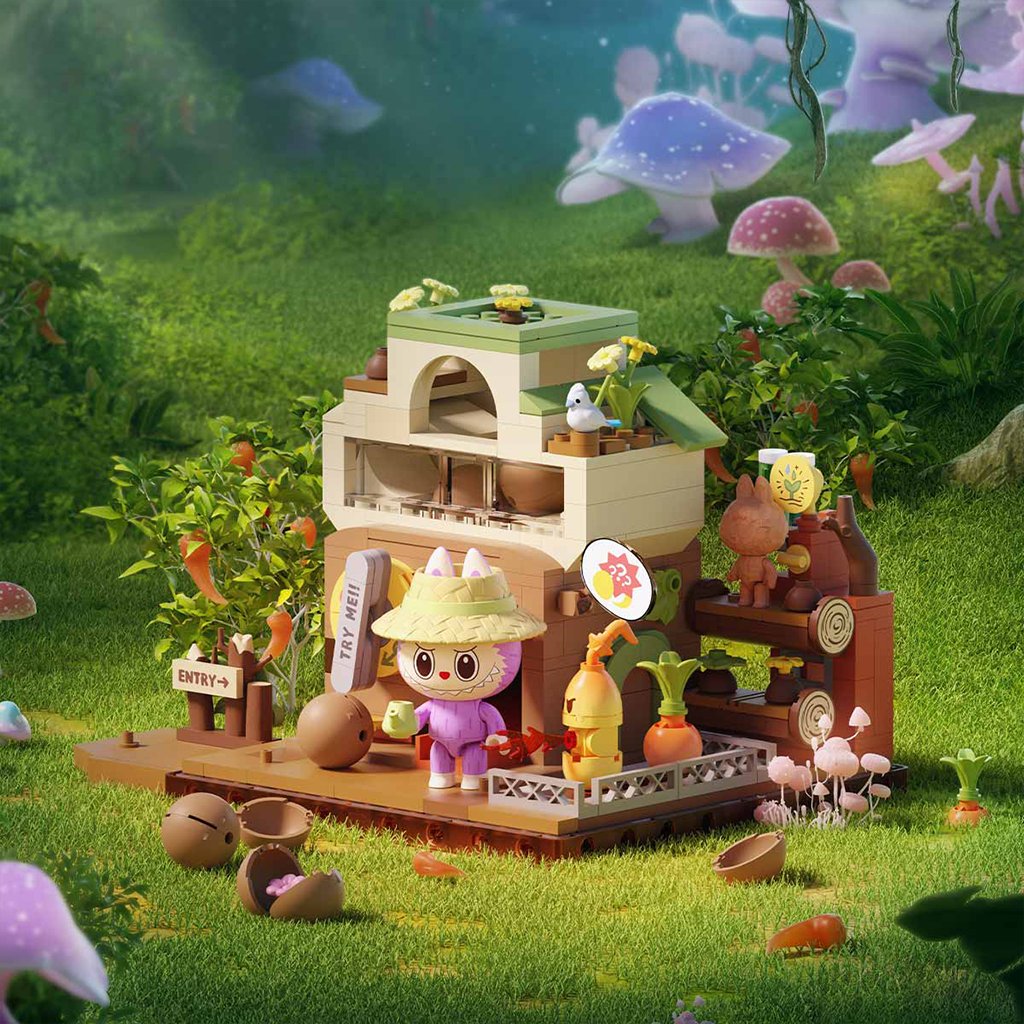 THE MONSTERS Forest Secret Base Series Blocks Part 2-Magical Plants ...
