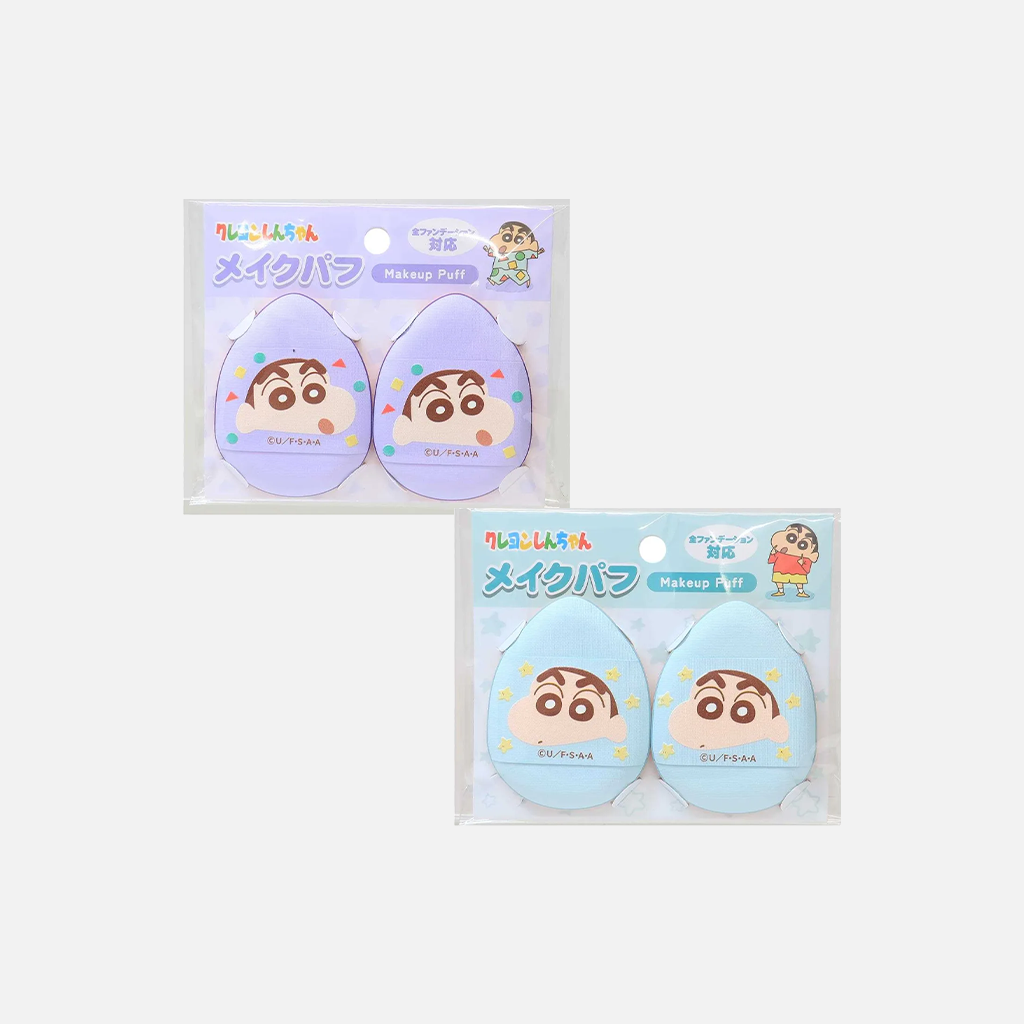 Aiplanning Crayon Shin-chan Makeup Puff 2 pcs – LAMOUR Beauty & Life